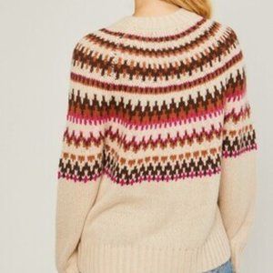 Love Tree | Sweaters | Love Tree Cream Patterned Knit Sweater | Poshmark